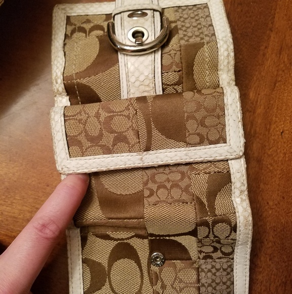Coach | Bags | Coach Exotics Snake Skin Purse And Wallet | Poshmark